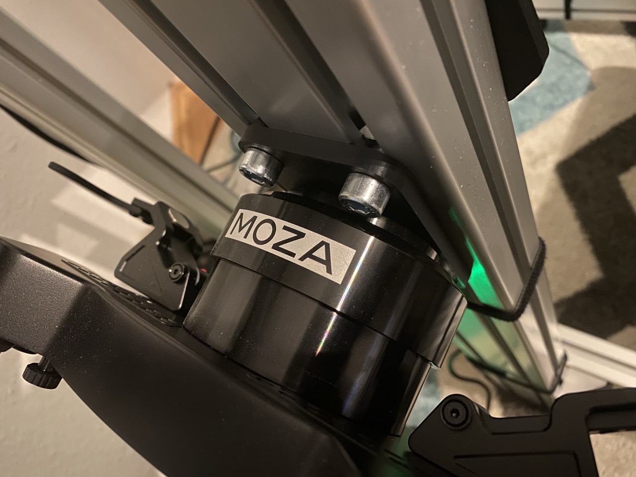 Sim Rig - MOZA Racing Wheel Mount - 8040 Profile by K3NPrusa | Download ...