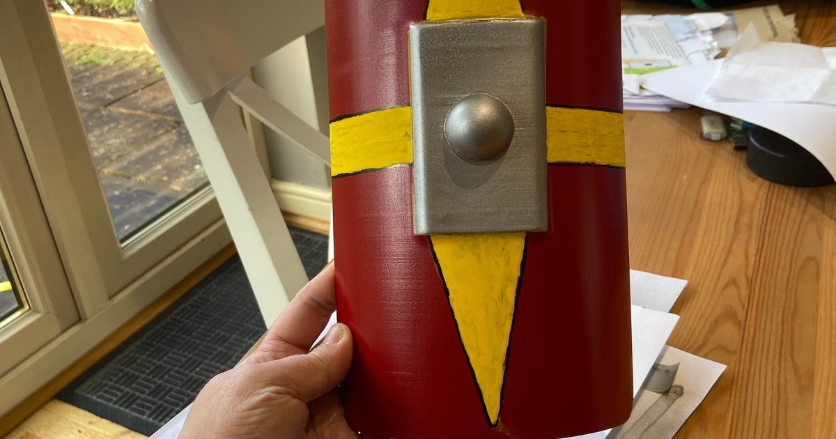 Roman shield by thermalhound | Download free STL model | Printables.com