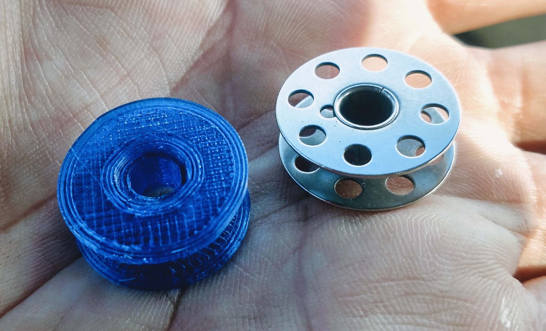 Customizable Sewing Bobbin by supergo4321 | Download free STL model ...