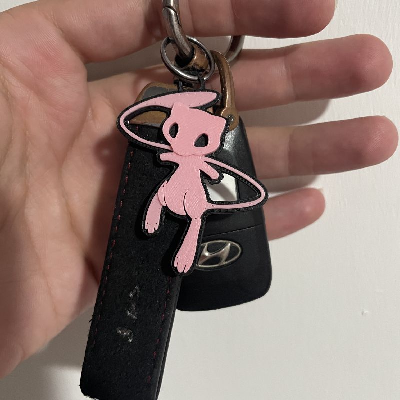 Mew Pokemon Keychain by azz00 | Download free STL model | Printables.com