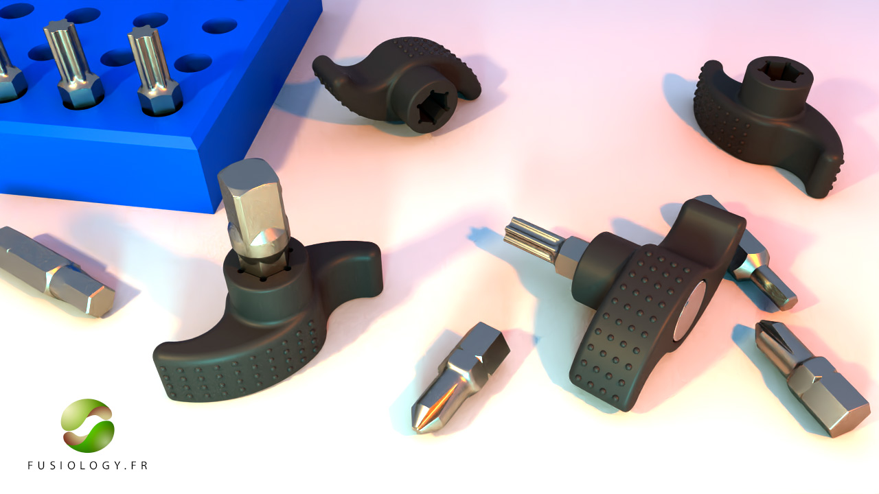 Pocket Magnetic Bit Driver by Fusiology | Download free STL model ...