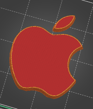 Apple logo by Onza | Download free STL model | Printables.com