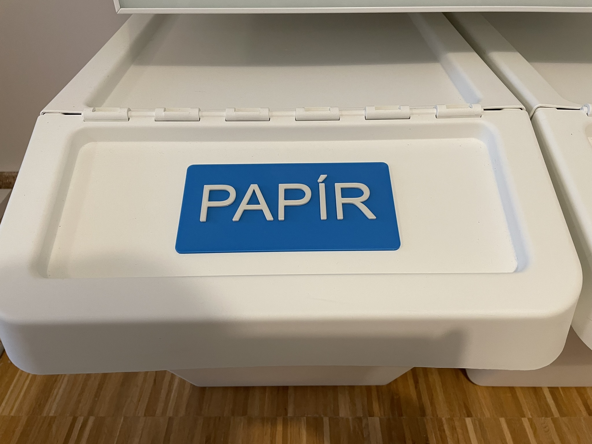 Trash Labels for IKEA Containers - PAPER & PLASTIC (Czech/English) by ...