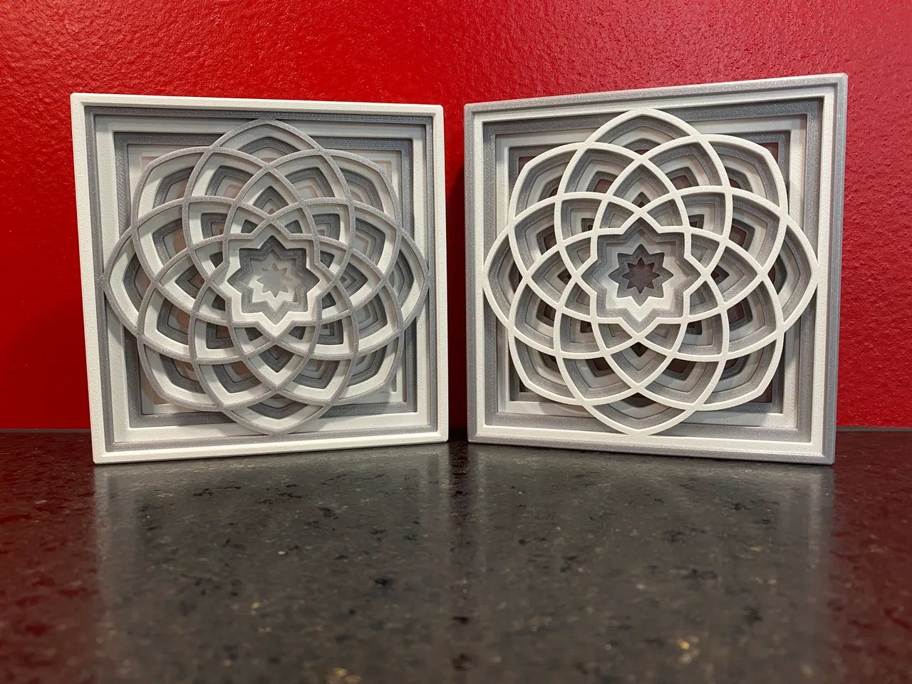 Deco Cadre 3d by Padu | Download free STL model | Printables.com