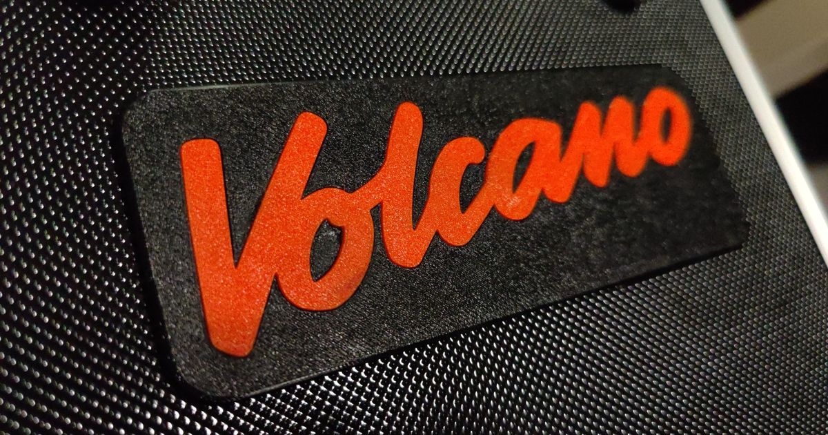 Storz & Bickel Volcano Vaporizer Badge by jangrewe | Download free STL ...