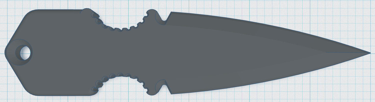 Neck Knife 2 by Peter Ennist | Download free STL model | Printables.com