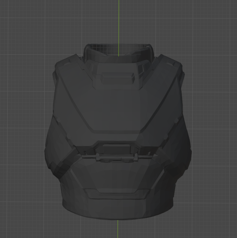 Hell Diver Chestpiece Alternate by The Hell Dive | Download free STL ...