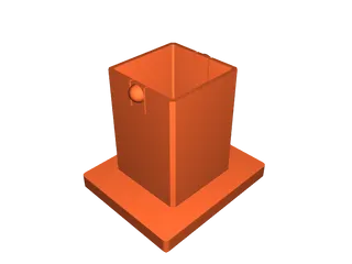 Hitch Receiver Cover Ram by JollyRogerX | Download free STL model ...