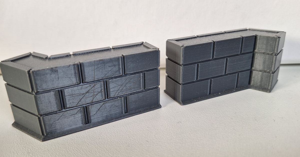 Gloomhaven Wall Section by Ctrl Animate | Download free STL model ...