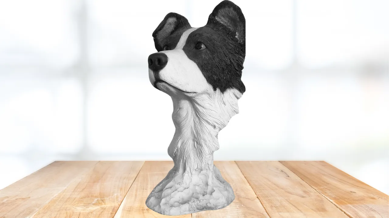 Border collie by Jochem | Download free STL model | Printables.com