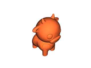 Cow Cindy by 3DMDesign | Download free STL model | Printables.com