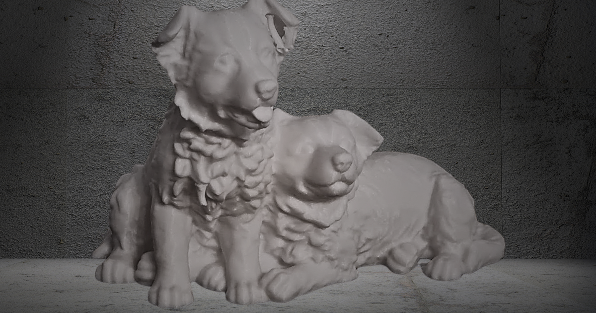 Border collie Puppies by Jochem | Download free STL model | Printables.com