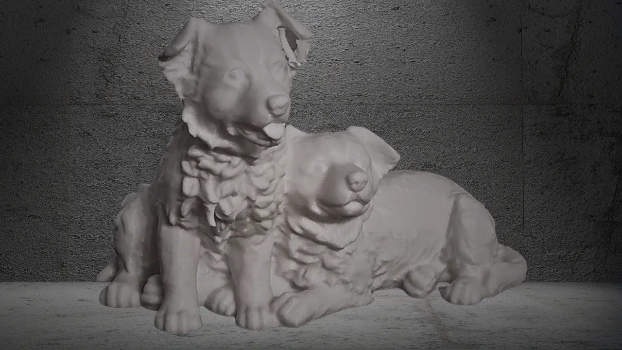 Border collie Puppies by Jochem | Download free STL model | Printables.com