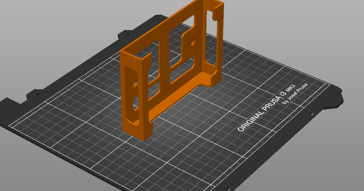 Wall mounted thermistor holder by Cyber3D | Download free STL model ...