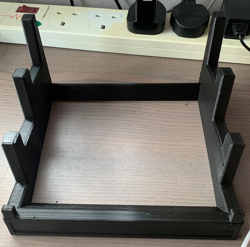 3 Layer Keyboard Display Stand - with pegs on the lowest edge by MadPad ...