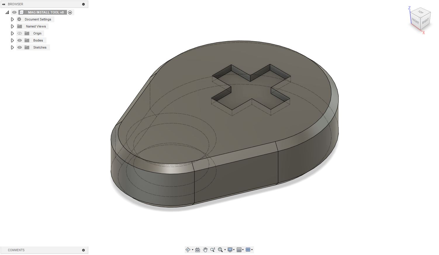 Magnet installation tool 6x3 by Jackson Dennis | Download free STL ...