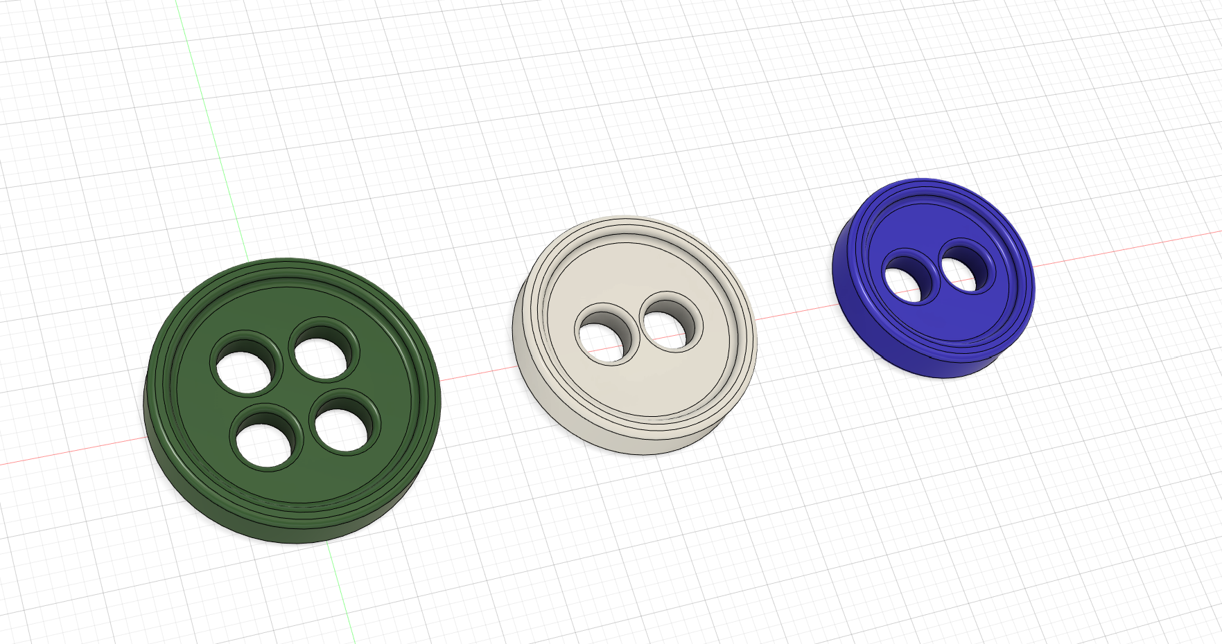 Standard Buttons by Apfelhobbit | Download free STL model | Printables.com