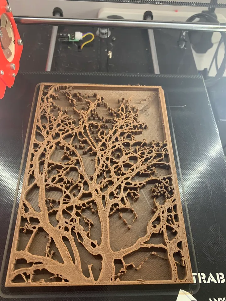 Tree 2D Wall Art V4 Redux by MadPad | Download free STL model ...