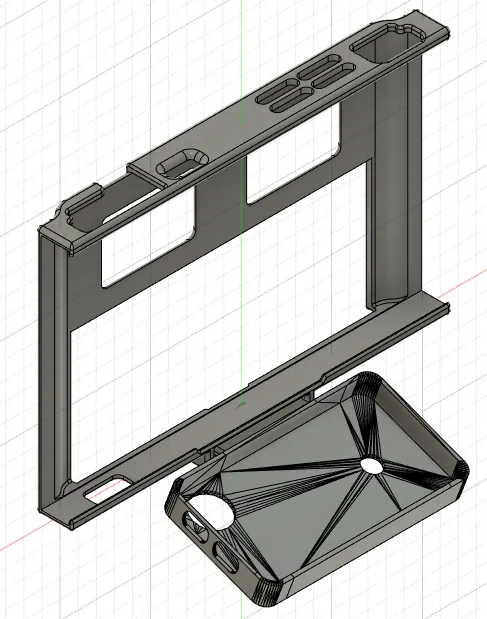 Legion Go Case with Keyboard Bracket by buzzdalf | Download free STL ...