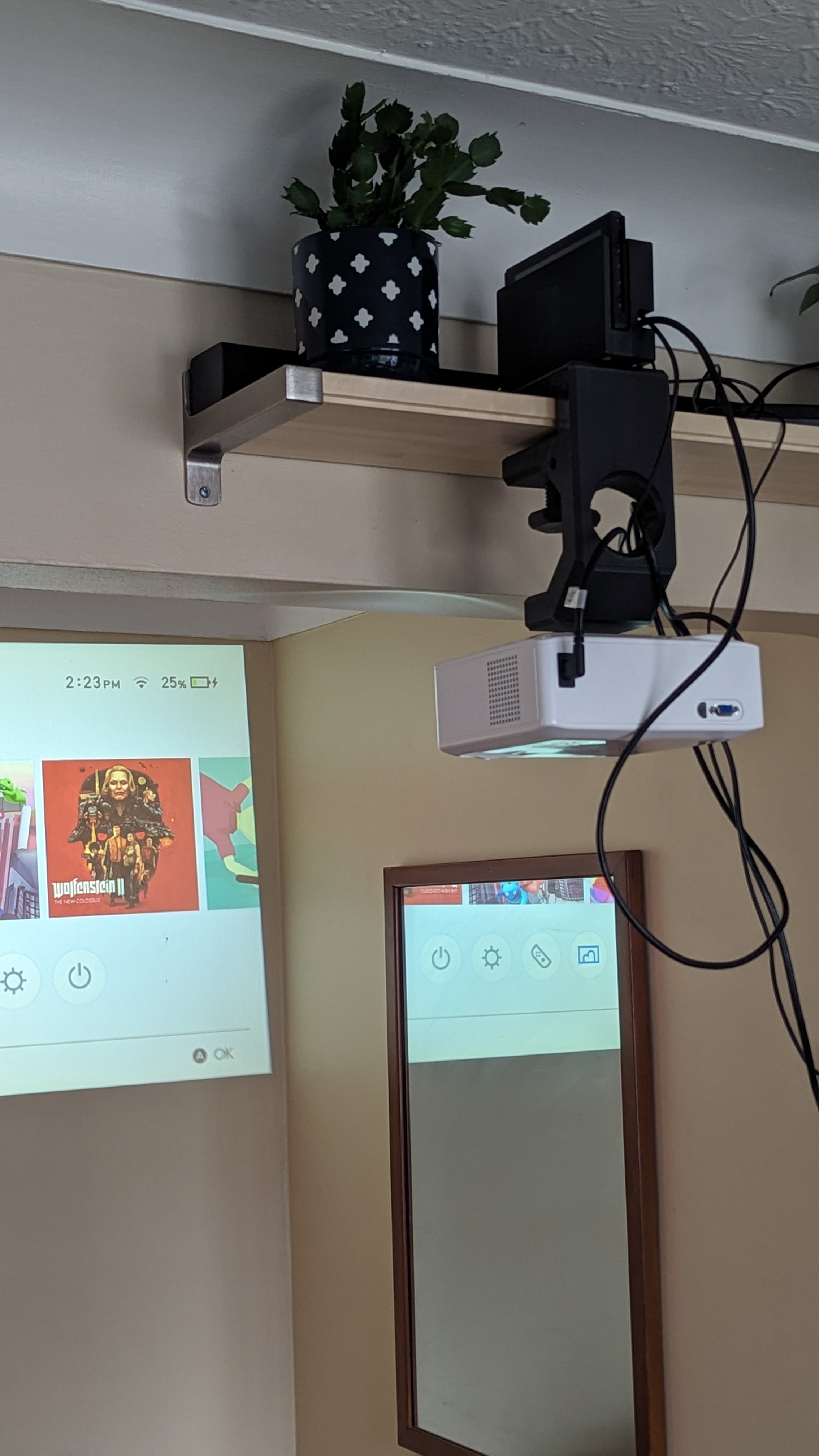 Underslung projector mounting shelf clamp by Brendan Korba | Download ...