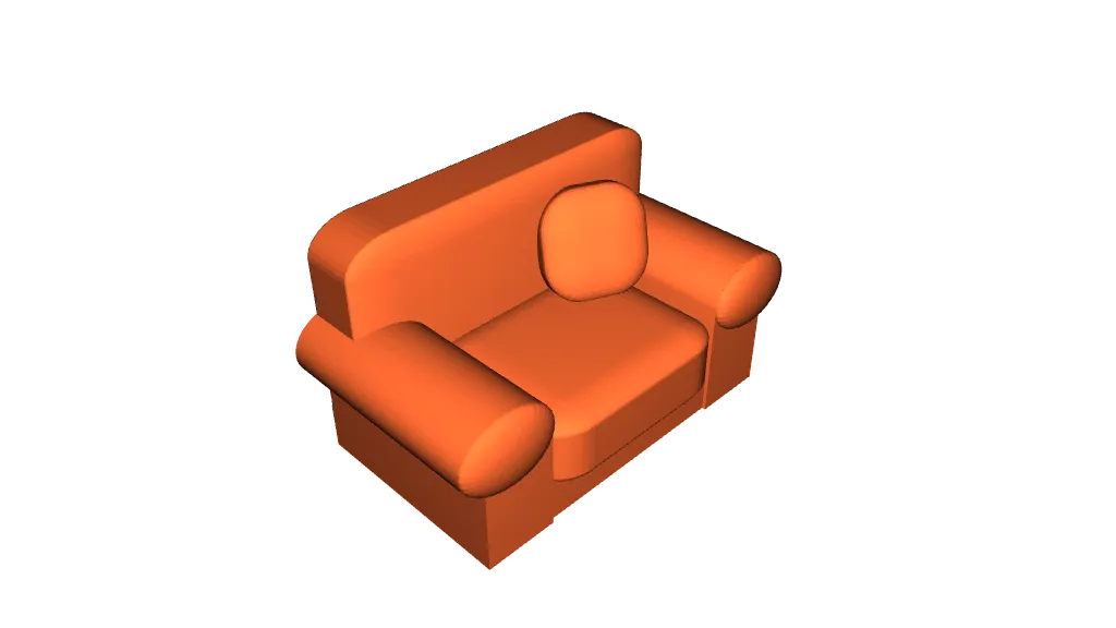 couch for figures by PatrickB | Download free STL model | Printables.com