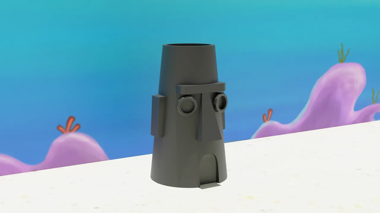 Squidward's House by wait | Download free STL model | Printables.com