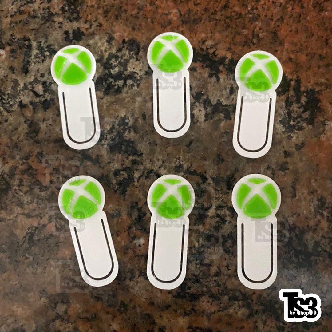 Bookmark with XBOX logo V2 by TheShop3D | Download free STL model ...