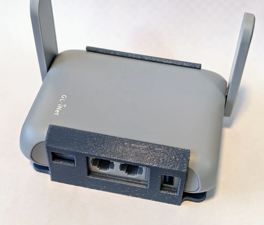 GL.iNet Beryl AX (GL-MT3000) travel router mount by zebpalmer ...