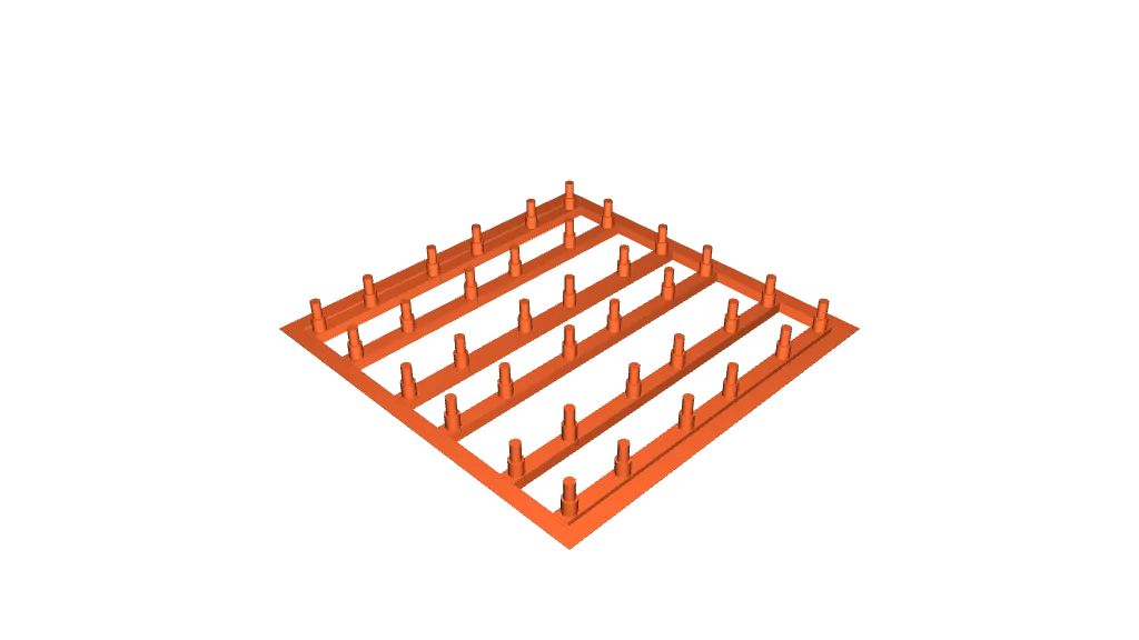 LED Tile Soldering jig by weas3l | Download free STL model | Printables.com