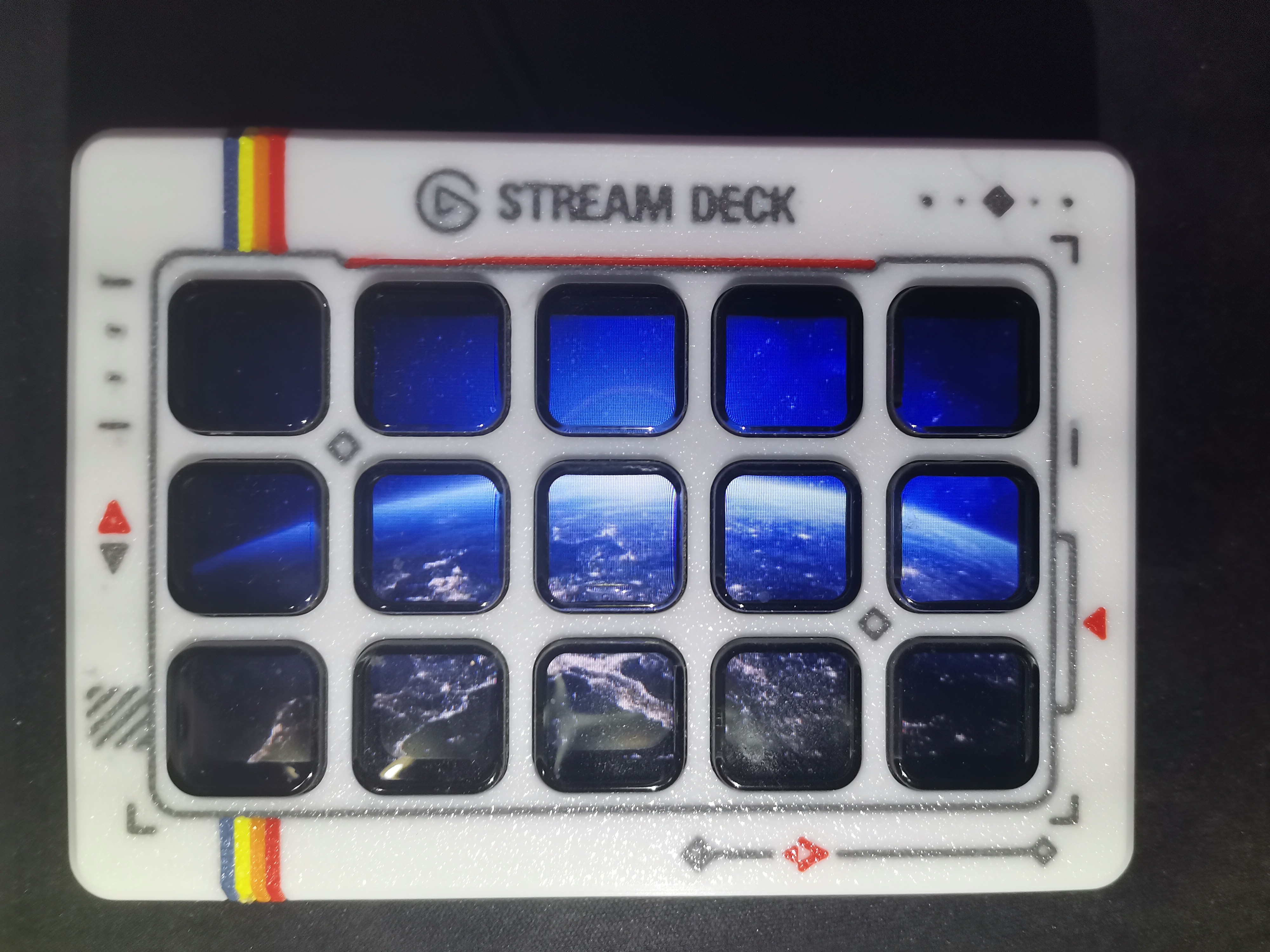 Stream Deck Mk2 Starfield Faceplate by AUTrage | Download free STL ...