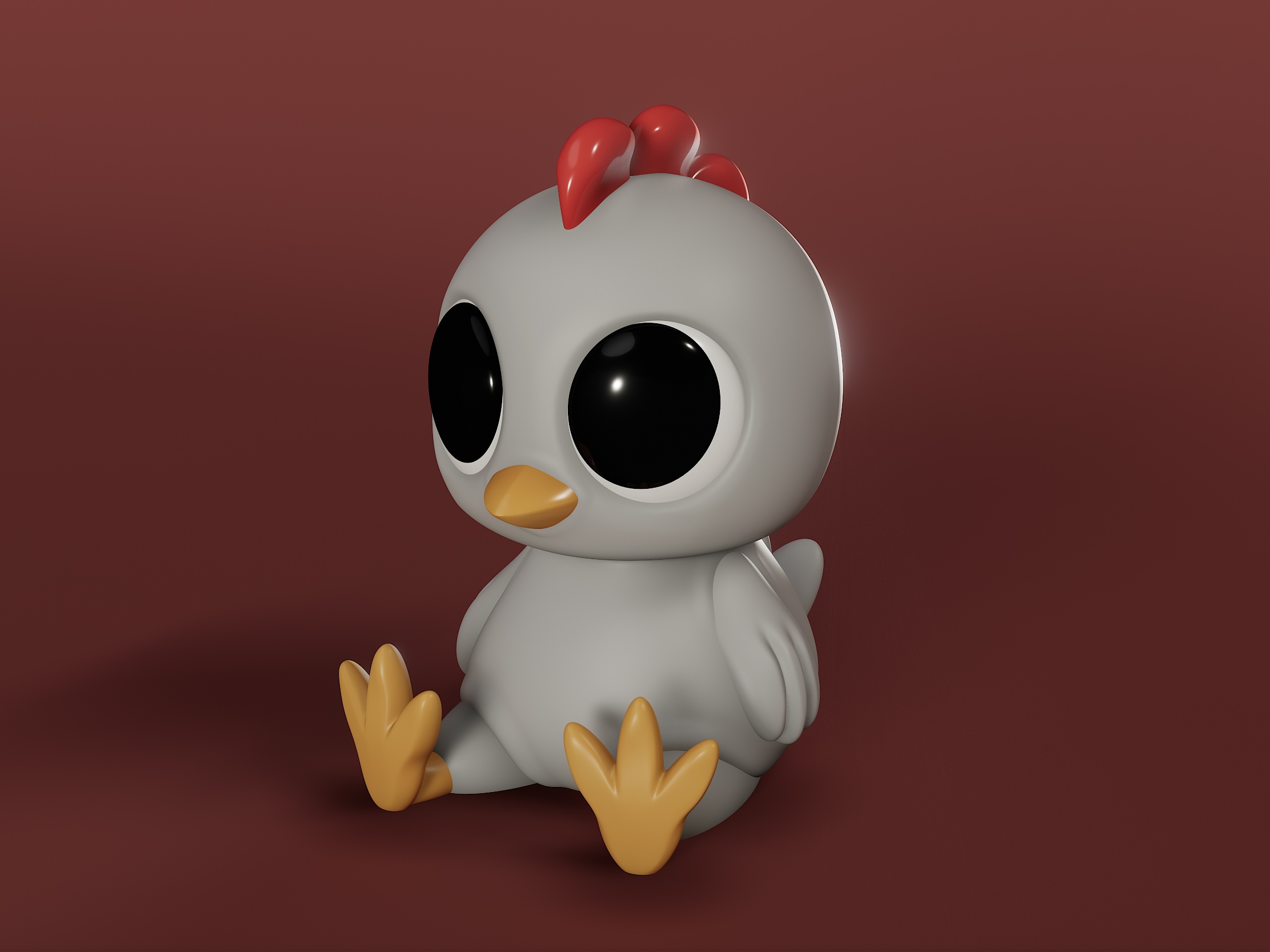Chicken Peep by 3DMDesign | Download free STL model | Printables.com