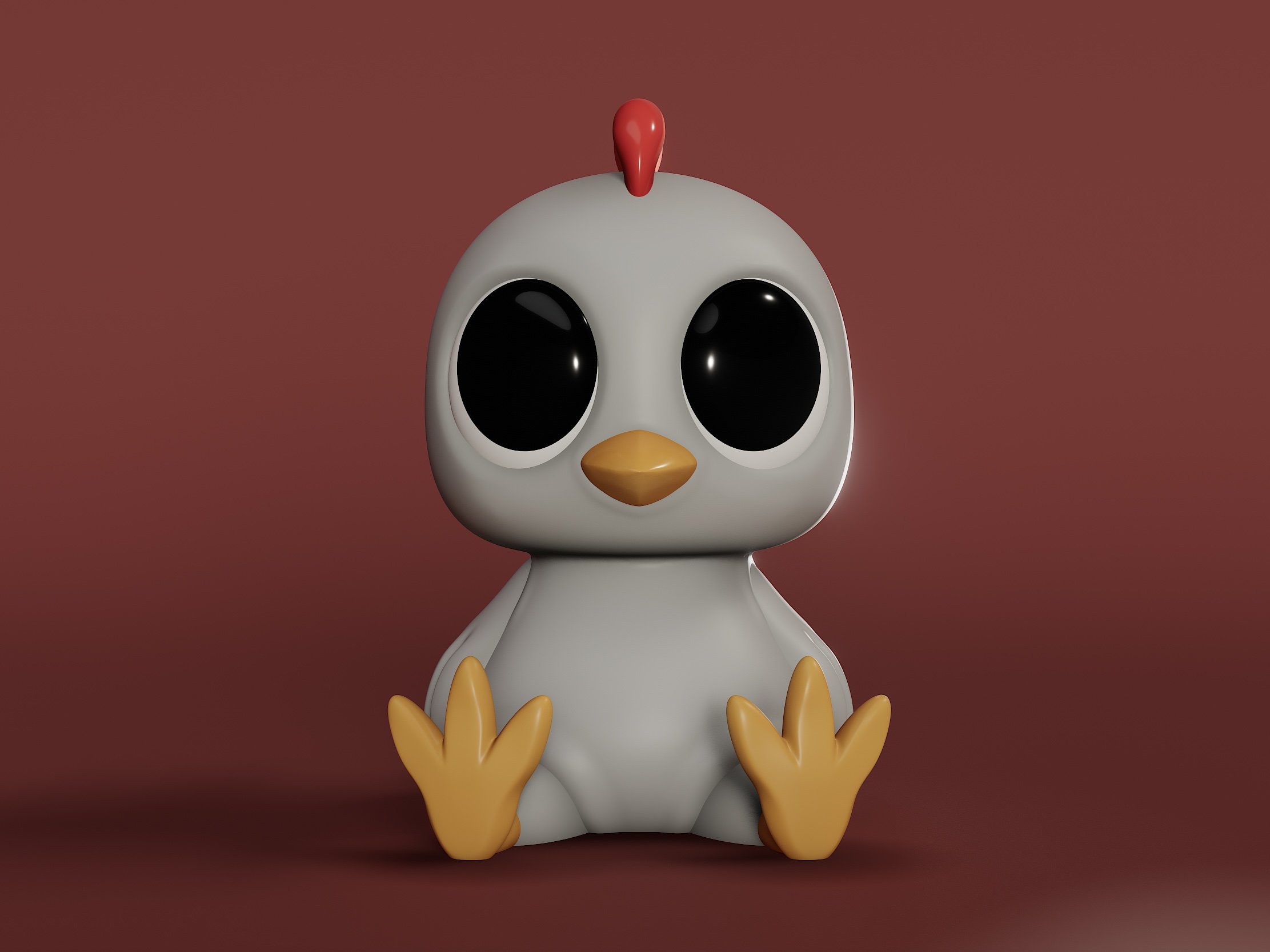 Chicken Peep by 3DMDesign | Download free STL model | Printables.com