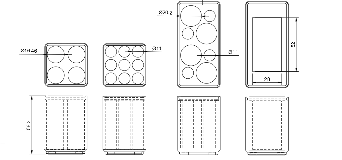 Gridfinity Whiteboard Marker Bin Set by ardelato | Download free STL ...