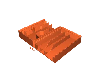 Gridfinity Neoteck Caliper Stackable Tray 6x2x4 by Illia Shekera ...