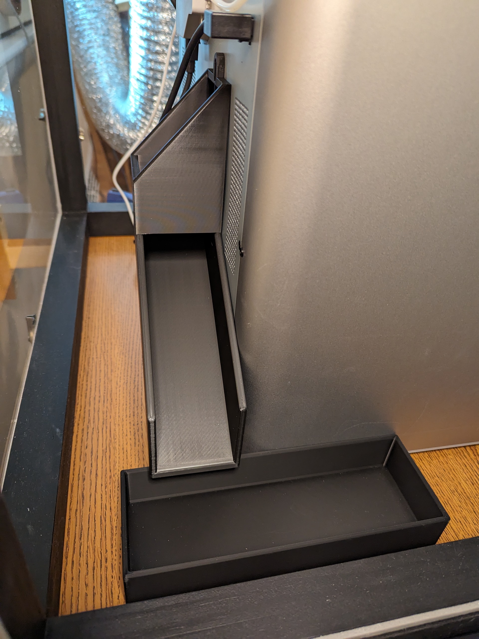 V2: Compact X1/P1 Screw On Poop Chute by Scott711 | Download free STL ...