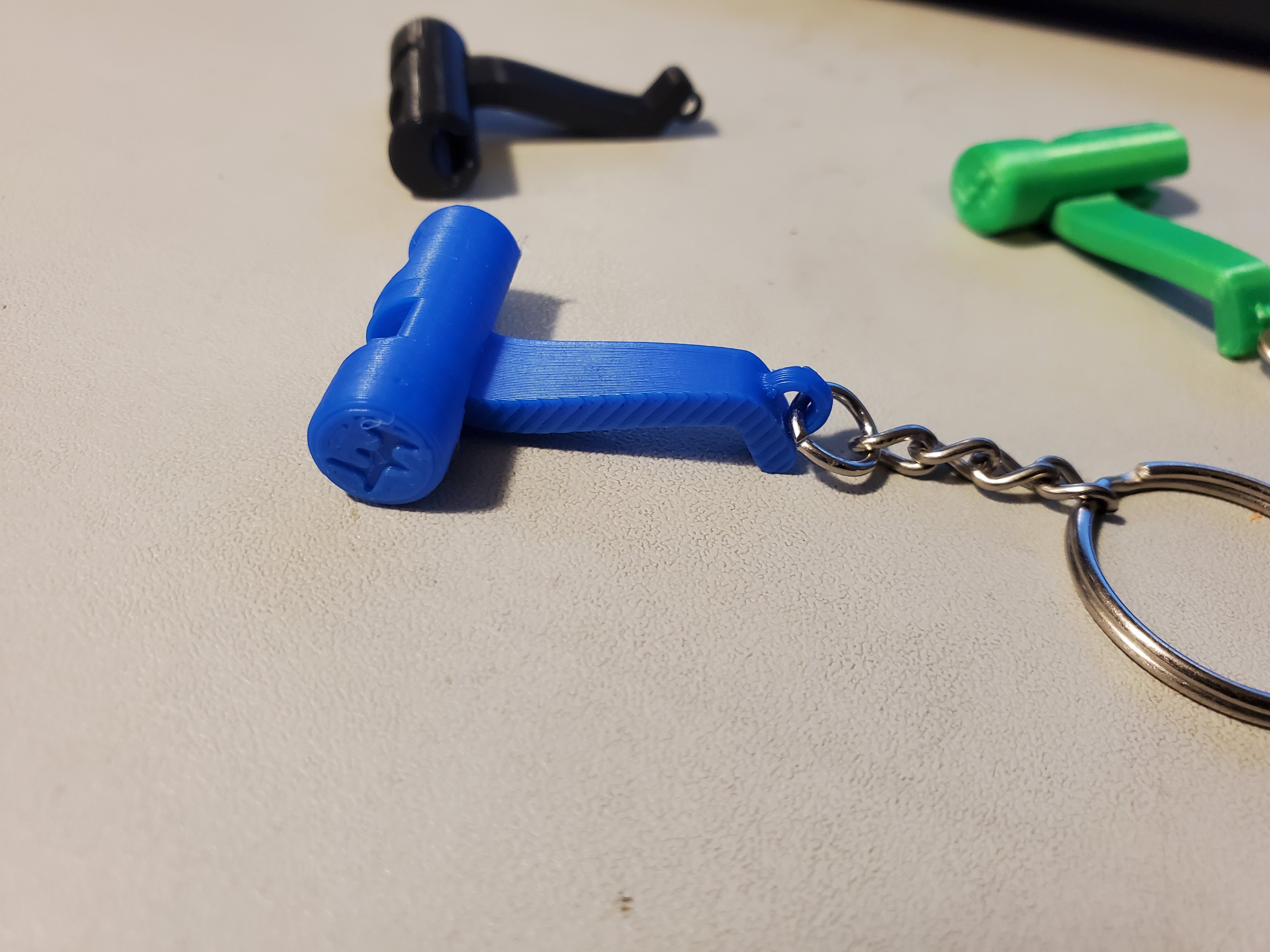 Heavy Duty Super Safe Keychain by 421Vikinguy | Download free STL model ...