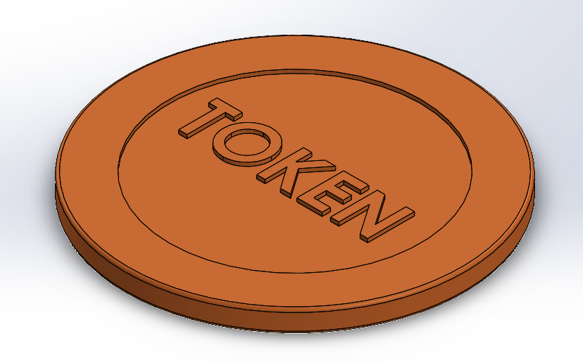 Trolley token - Germany type by pablo_picasso | Download free STL model ...