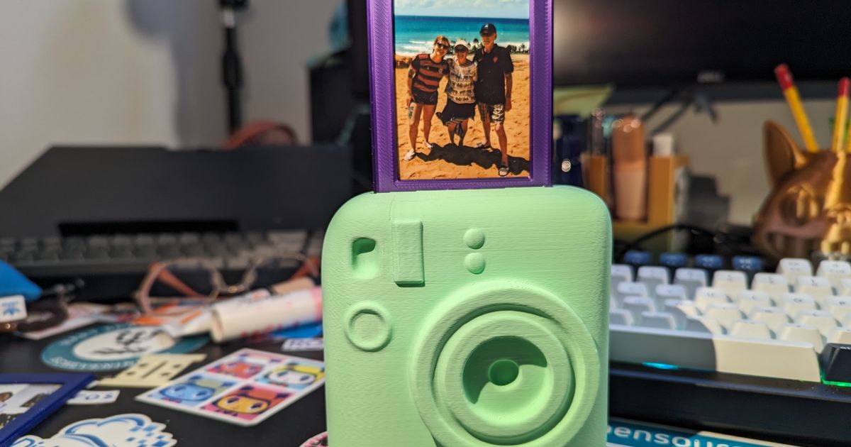 Instax Camera Frame Display by Erika Heidi | Download free STL model ...