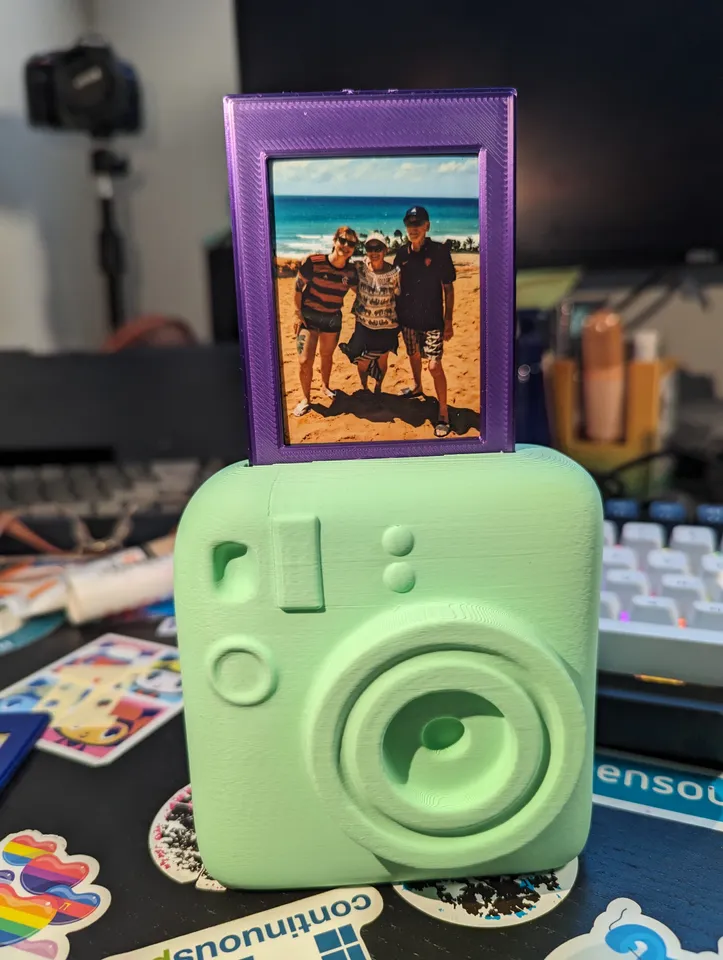 Instax Camera Frame Display by Erika Heidi | Download free STL model ...