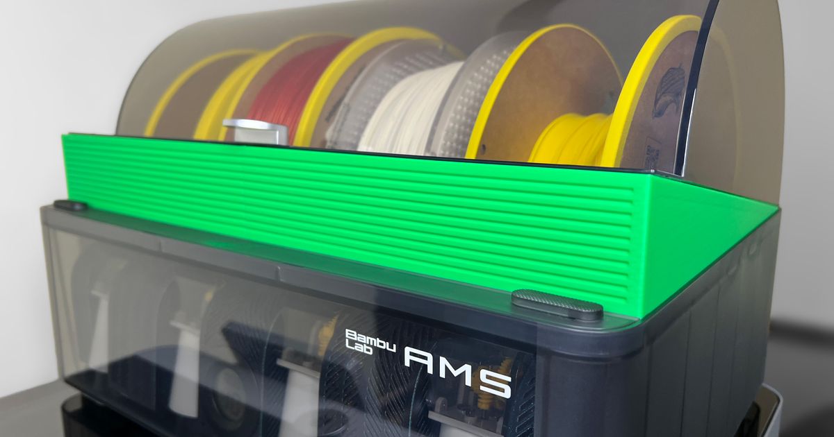 AMS Lid Riser XL for Bambu Lab AMS autorstwa DesignCraft | Pobierz ...