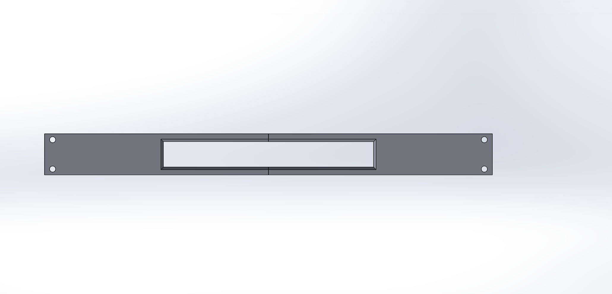 EdgeRouter 4 Rack Mount by jwb1887 | Download free STL model ...