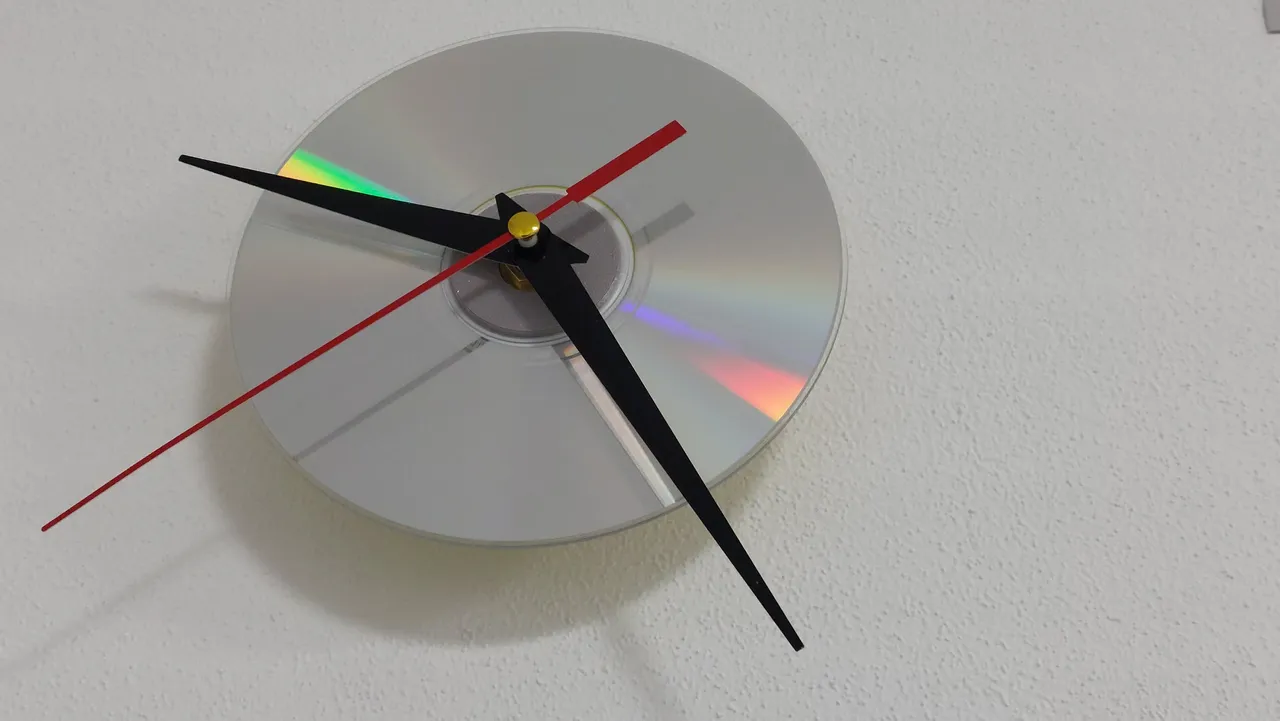 Clock_DVD/CD by Očko | Download free STL model | Printables.com
