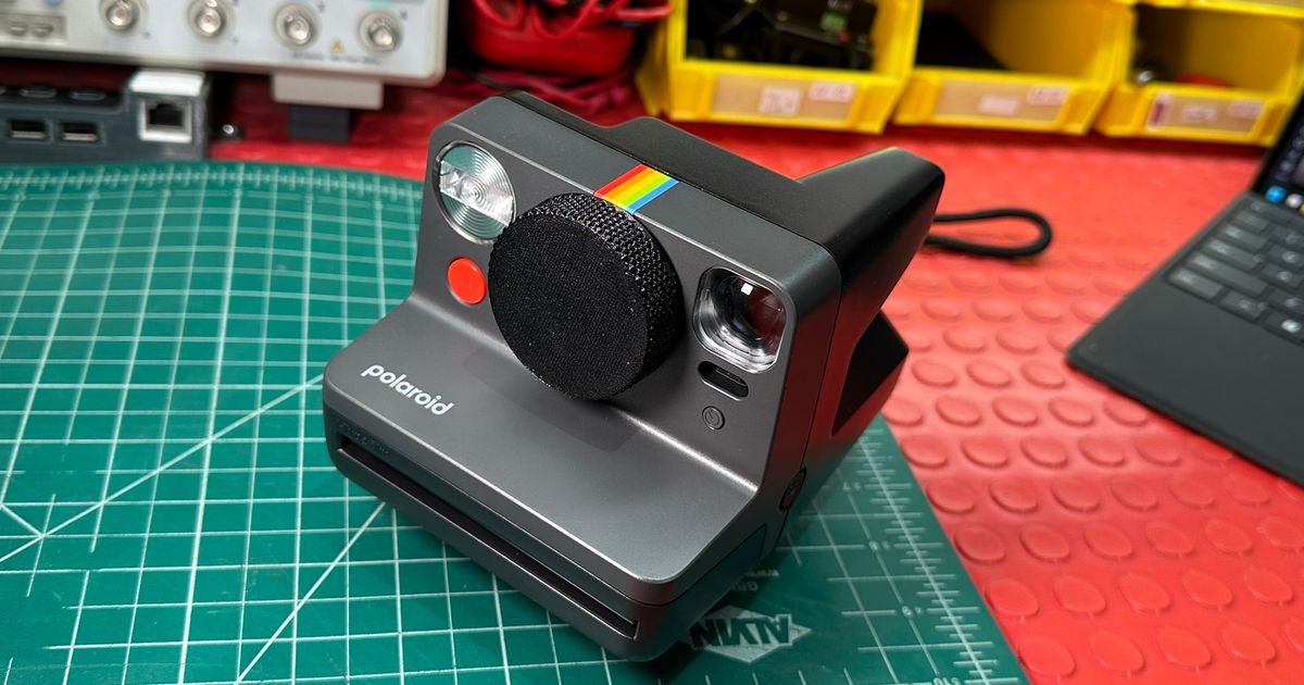 Polaroid Now Gen2 Lens cap by cisar14n | Download free STL model ...