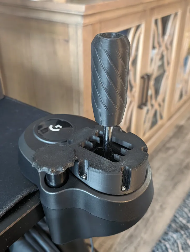 Logitech G Shifter Gated Manual and Shift Knob by Manifold3D | Download ...