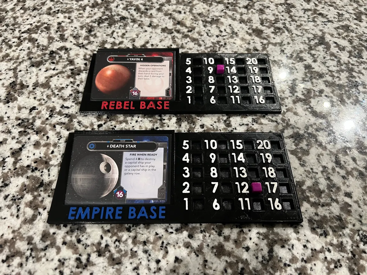 STAR WARS THE DECKBUILDING GAME BASE DAMAGE TRACKERS by BowserKOTK ...