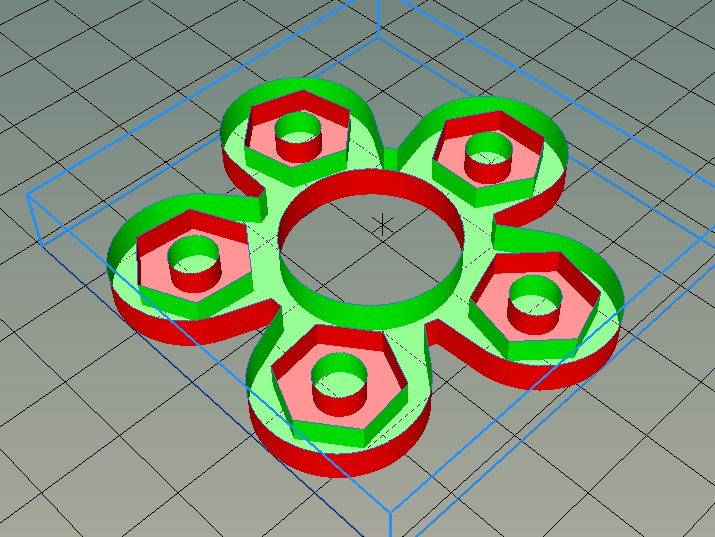 Fidget Flower with bearing re-done by Jeff | Download free STL model ...