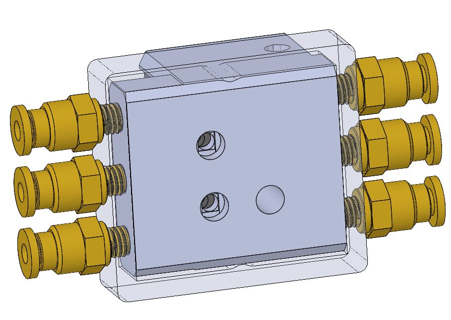 PrusaXL Filament Sensor Frame for PC4-Mxx adapter by akamaka | Download ...