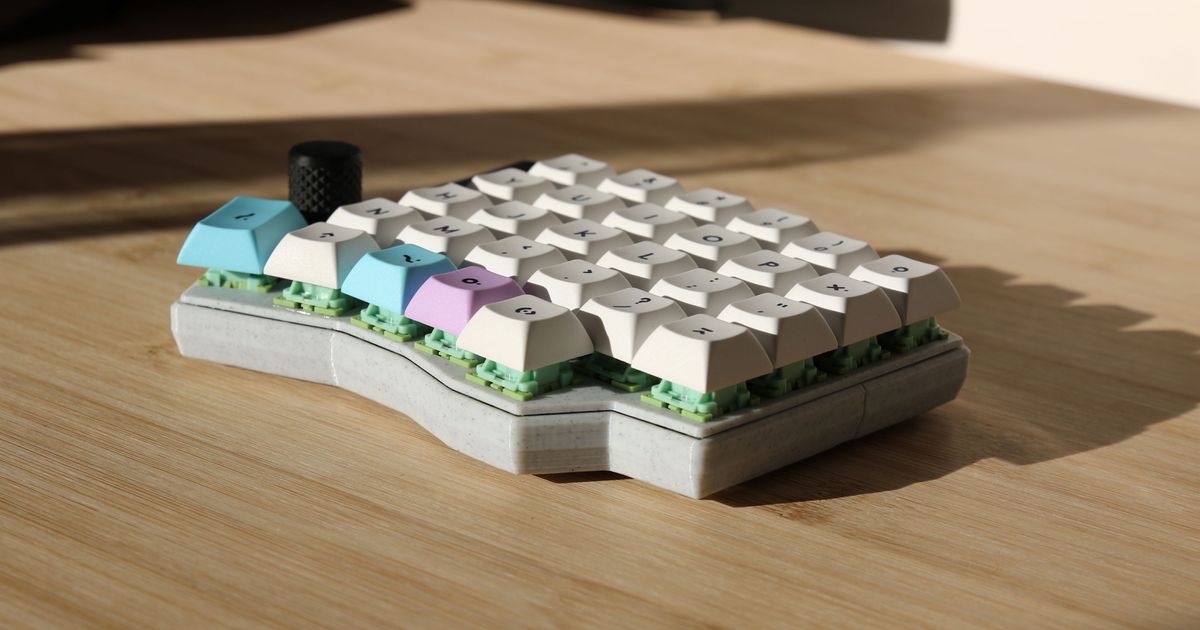 Sofle V1 Case by Kea Workshop | Download free STL model | Printables.com