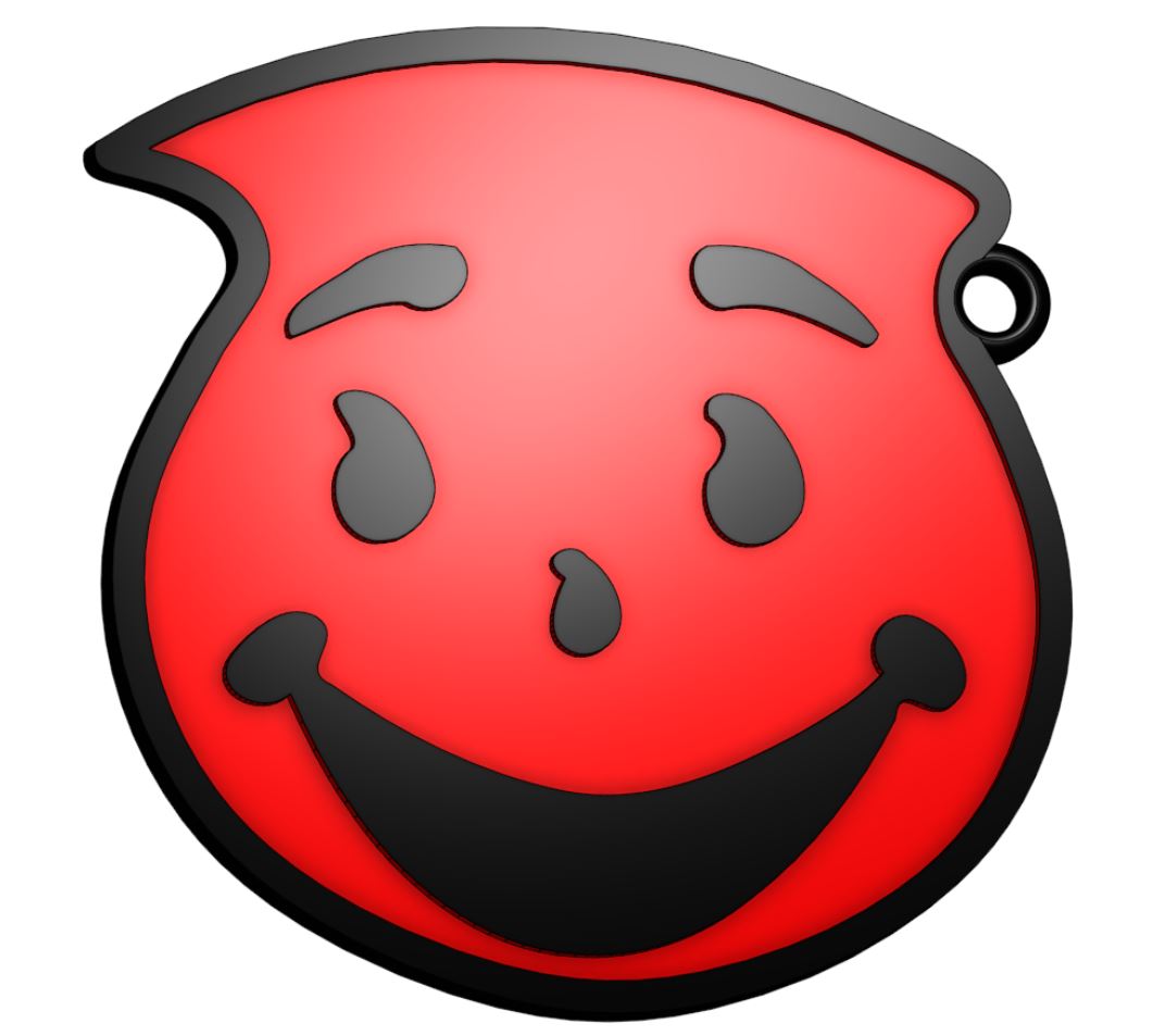 Kool-aid Man Keychain by BeautifulLEDs | Download free STL model ...