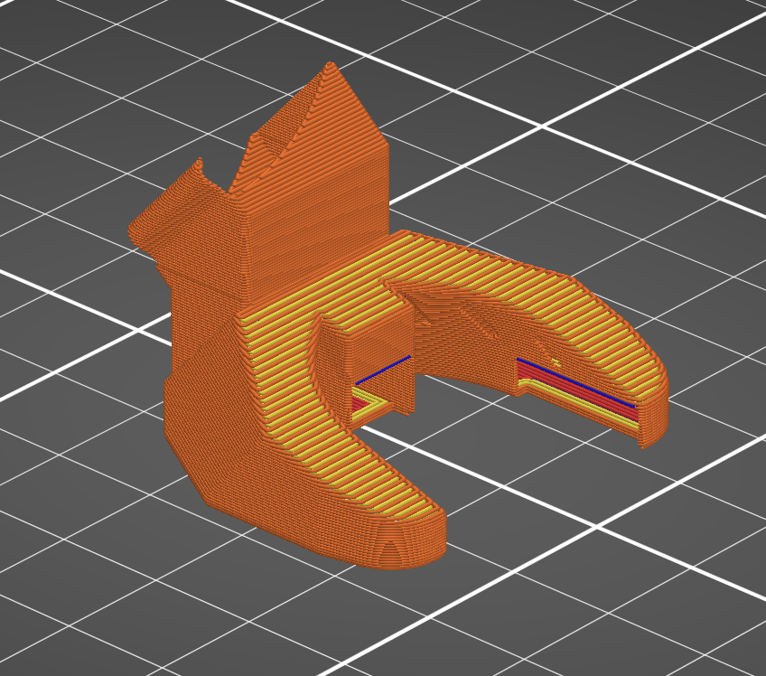 Snap-In Fan Shroud for Prusa i3 MK3S(+) with Volcano Length Nozzle by ...